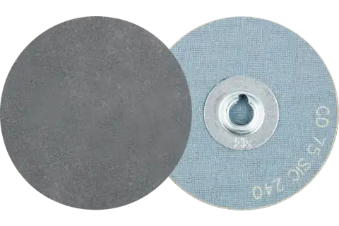 COMBIDISC SIC abrasive disc CD dia. 75 mm SIC240 for hard non-ferrous metals