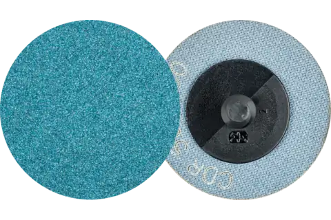Pastille abrasive à grain zircon COMBIDISC CDR Ø 50 mm Z60 pour acier ...
